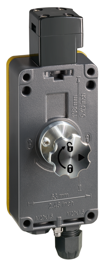 Steute Solenoid Interlock Ex STM 515 11/11 R TB/FE L | EXSTM515-11/11RT ...